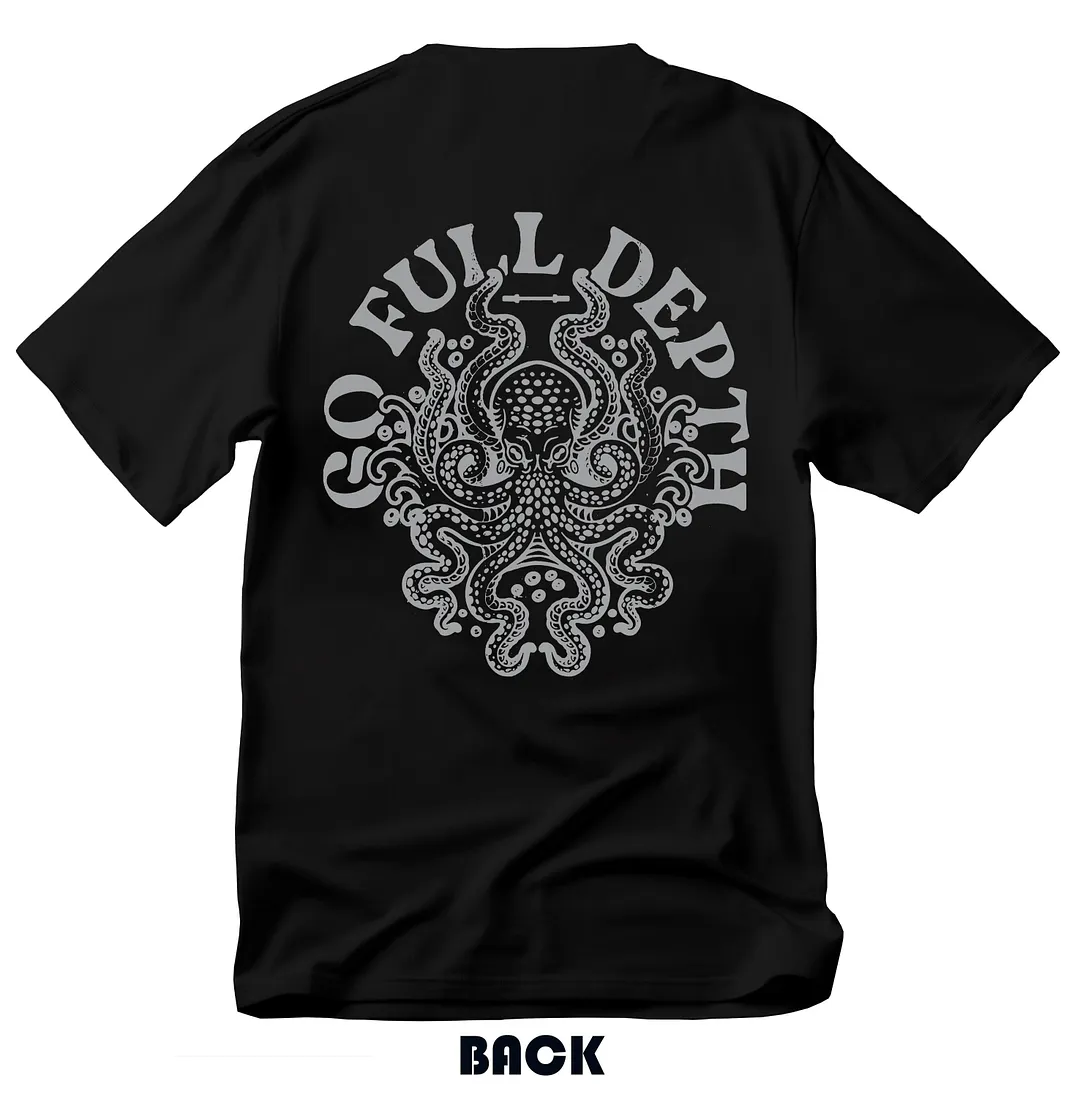 Go Full Depth Printed Men's T-shirt