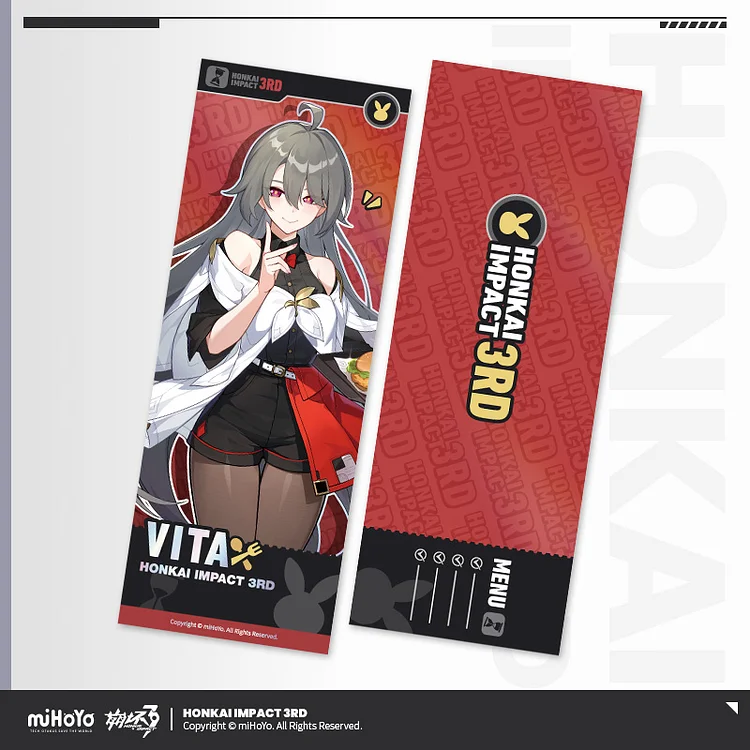 Honkai Impact 3rd Delicious Onboard Series Laser Ticket [Original ...