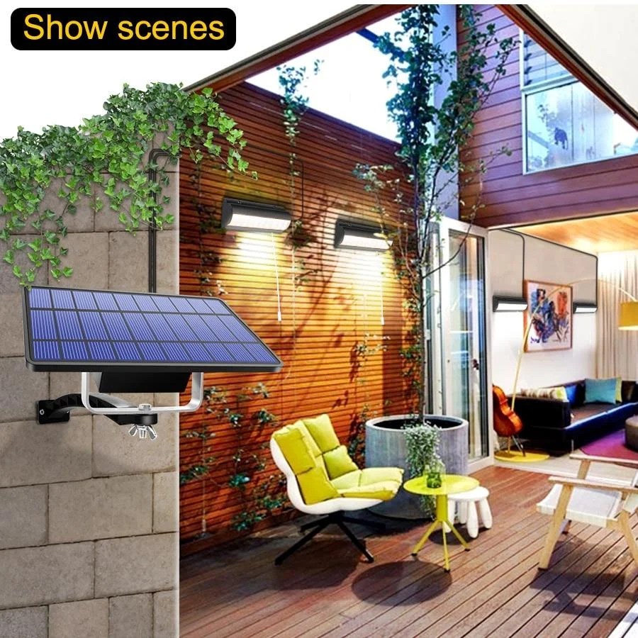 Upgraded Solar Pendant Lights Outdoor Indoor Auto On Off Solar Lamp for ...