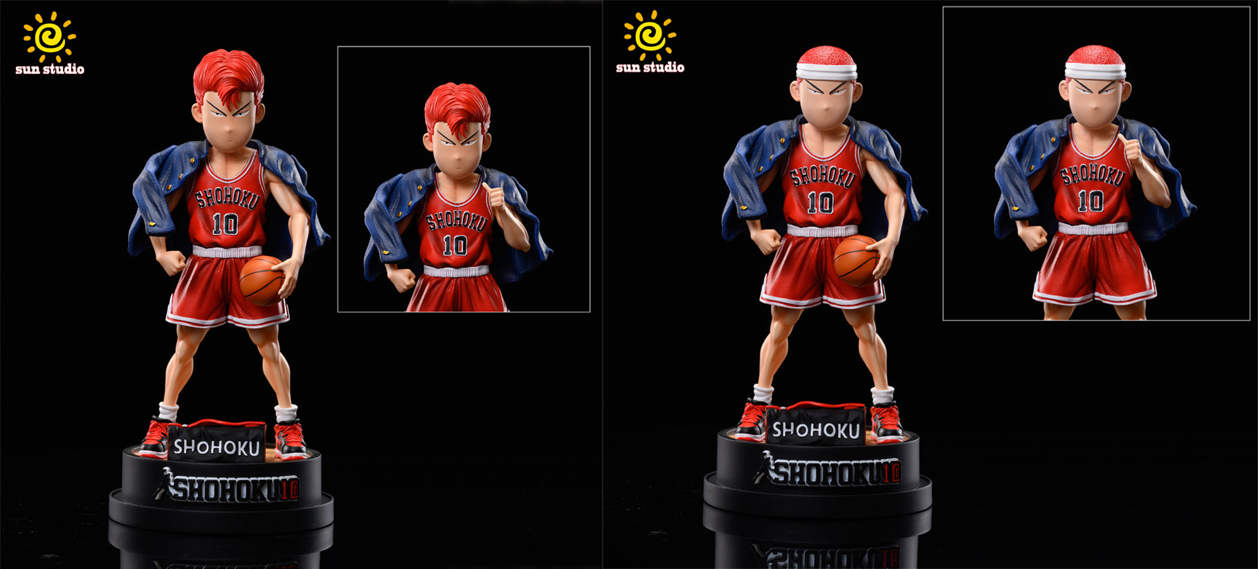 SD Scale Hanamichi Sakuragi - SLAM DUNK Resin Statue - sun Studio [Pre ...