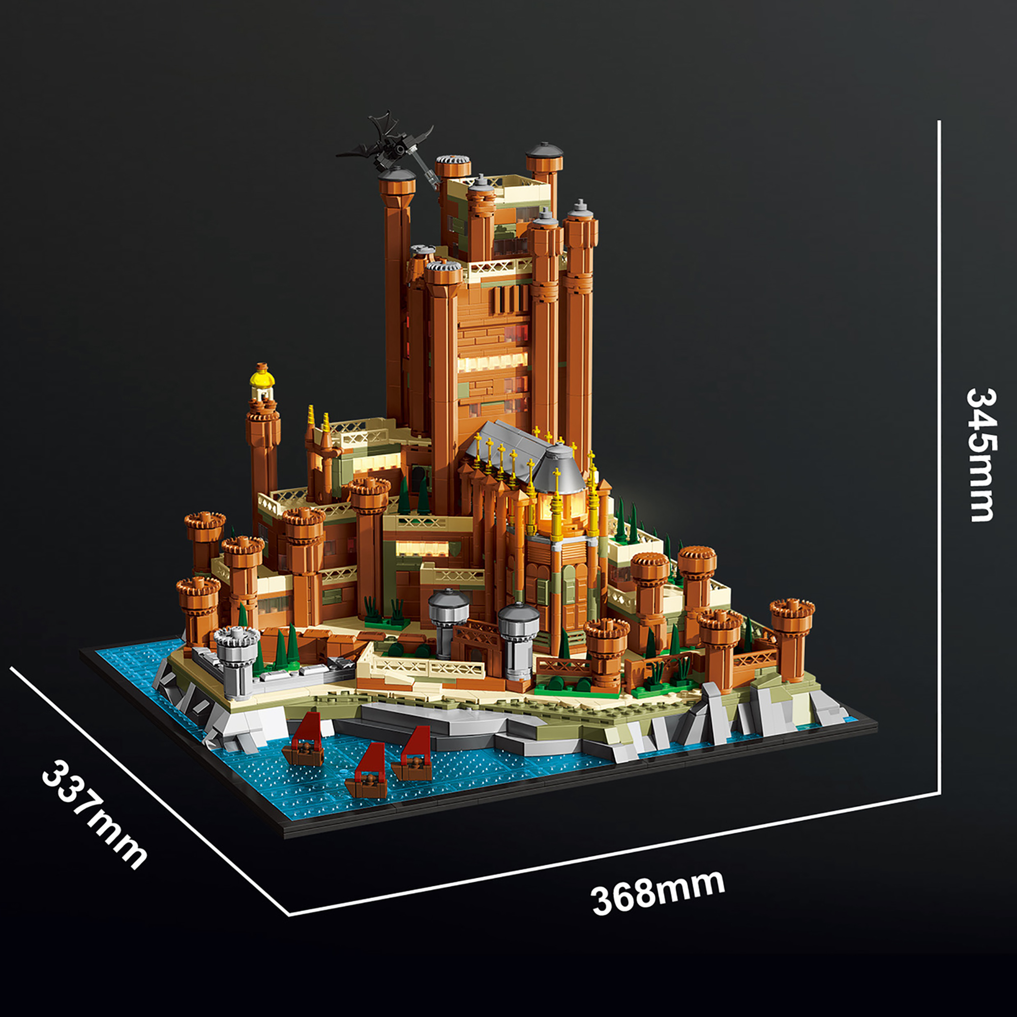 The Red Keep at King’s Landing Brick Set Review: Build, Details ...