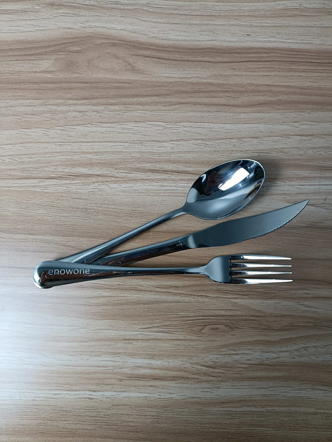 enowone Knives, Forks And Spoons Being Tableware Stainless Steel ...