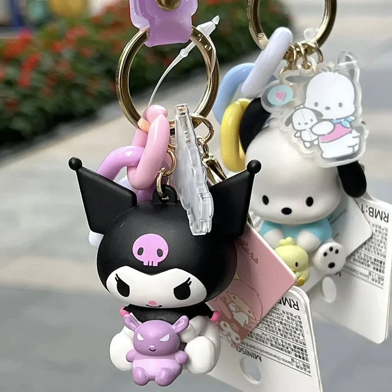 Pocha and Kuro Key Pendant SK316
