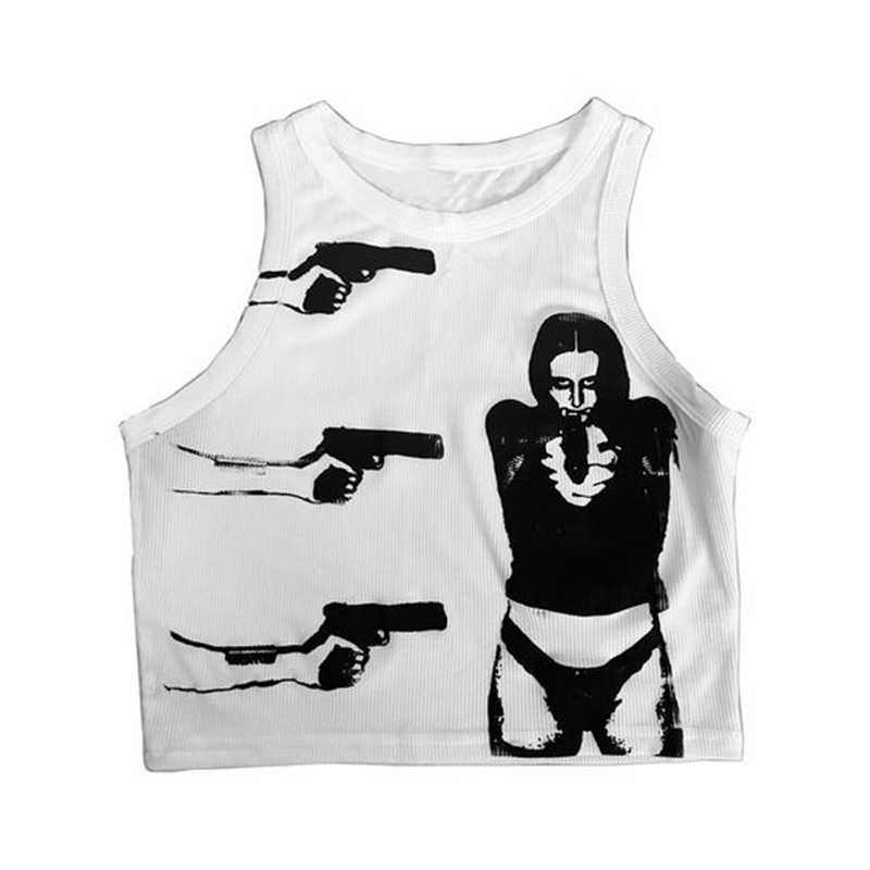 Y2K GUN TANK TOP