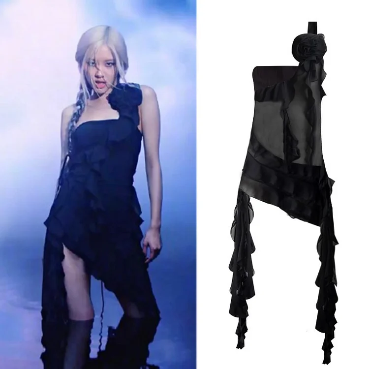 BLACKPINK Rose Pink Venom MV Dress