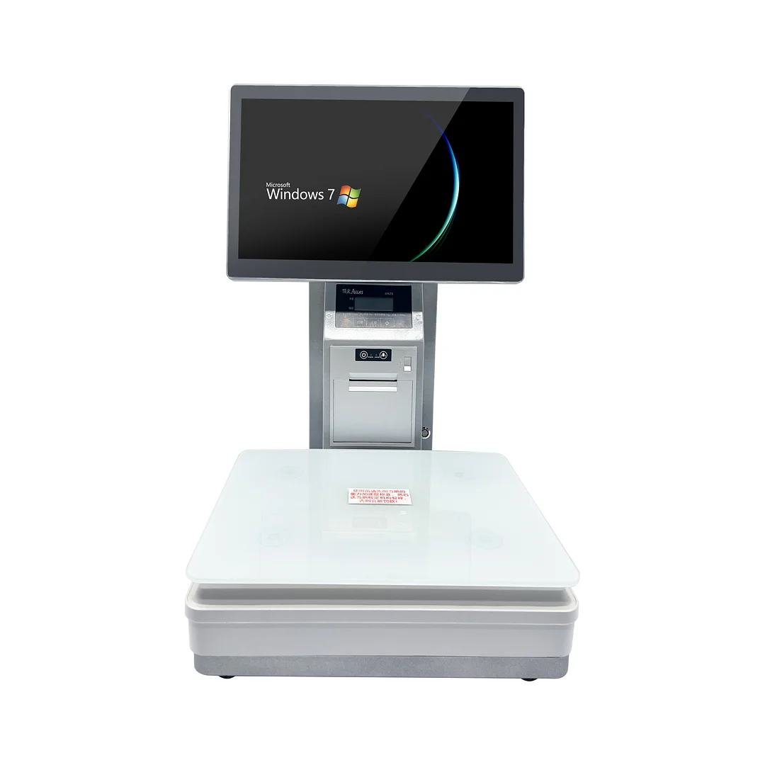 Hot-Sale RFID POS system 15.6 inch Electronic touch RFID AI scale for ...