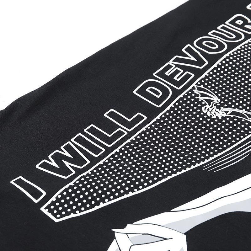 I WILL DEVOUR YOU PRINT TEE