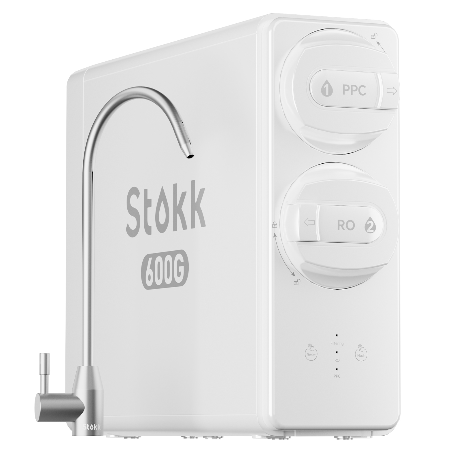 Stokk S1 PRO Reverse Osmosis System, 8 Stage RO Water Filter System ...