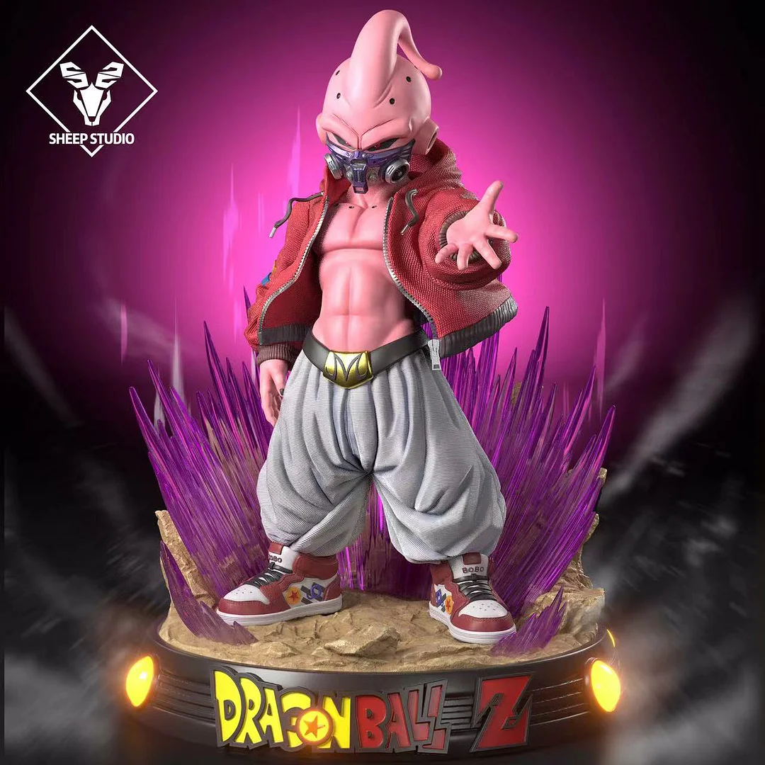 Majin Buu with LED - Dragon Ball Resin Statue - Sheep Studio