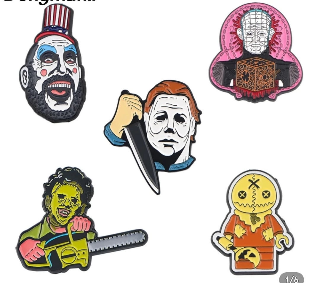 《House of 1000 Corpses》Horror movie halloween badge pin gift scary pin
