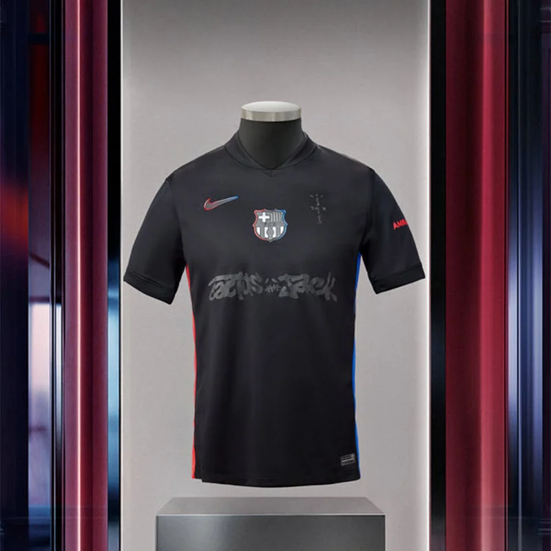 24/25 FC Barcelona x Travis Scott away Kit Player version