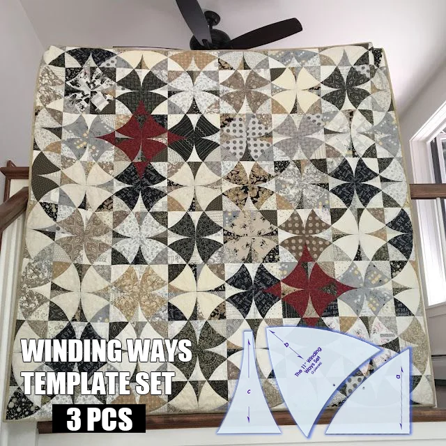 Winding Ways Template Set-With Instructions Winding Ways Template Set-With Instructions