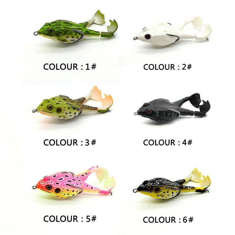 🐠Double Propeller Frog Soft Bait