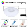 Led Ceiling Light RGB Dimmable 36W 40W Smart APP Control Bluetooth ...
