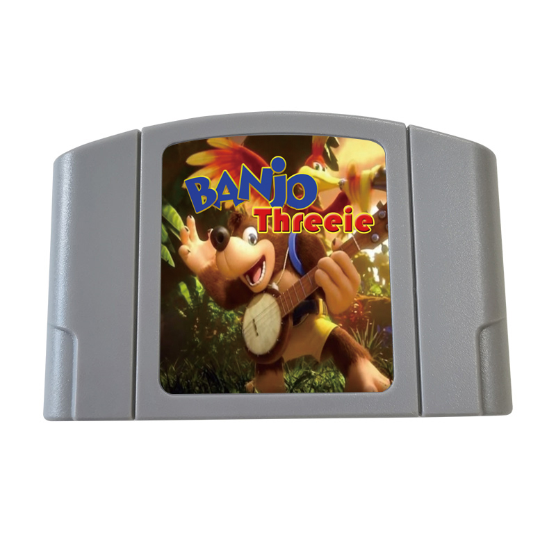 Banjo Threeie N64 Cartridge For Nintendo 64 Game Console