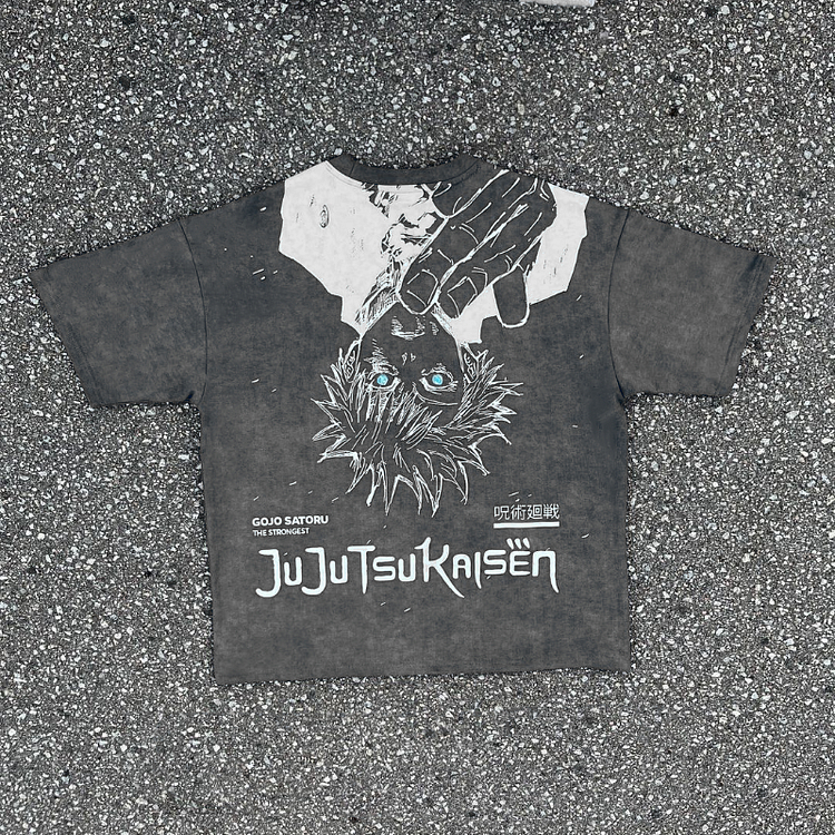 Vintage Washed T Shirt - JJK