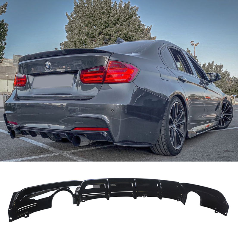 For BMW 3 Series F30 2012-2018 M Sport Rear Diffuser