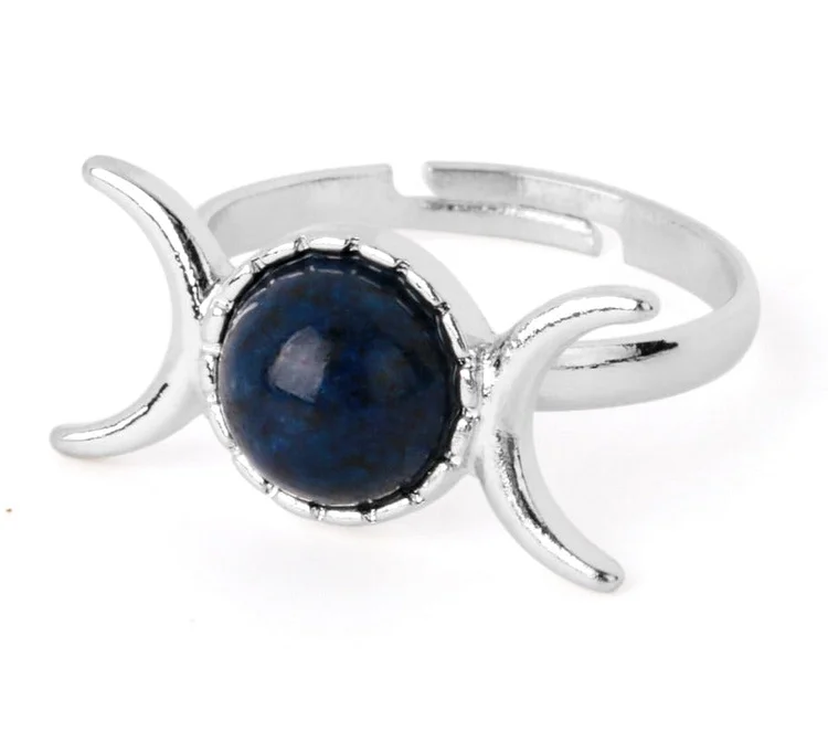 Moon Phase Crystal Rings - Series