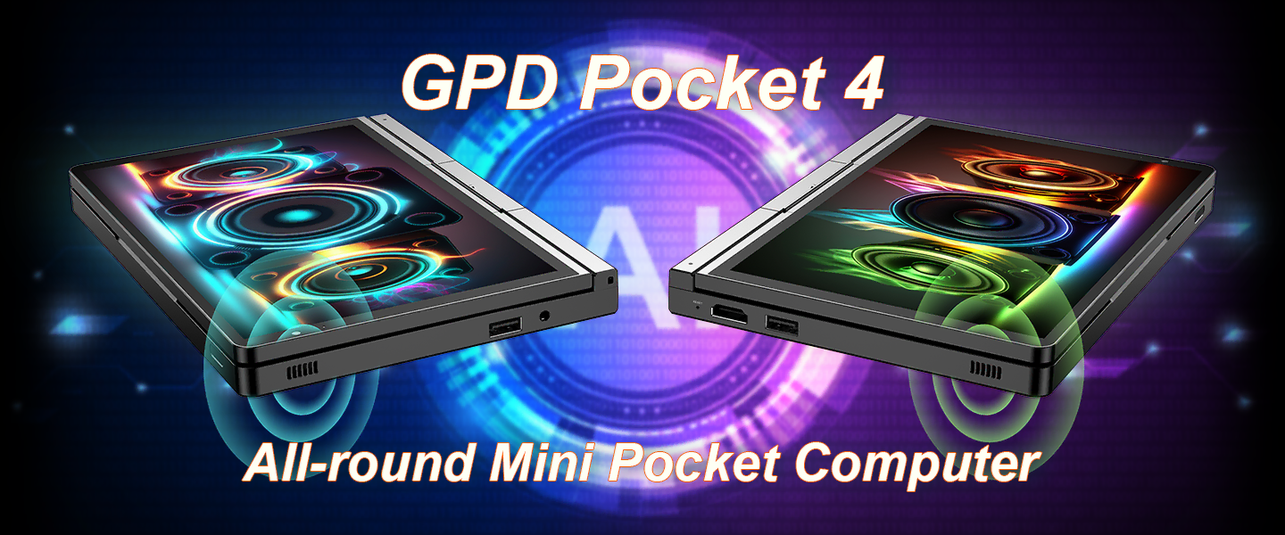 GPD Pocket 4 Product Introduction: All-round Mini Pocket Computer