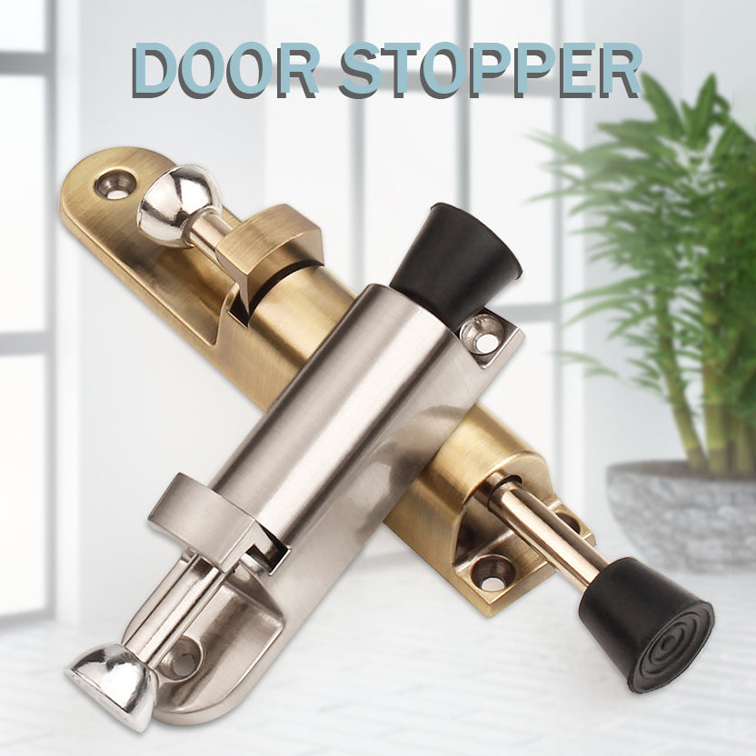 Foot Operated Door Stopper Stainless Steel Positioning Door Stopper
