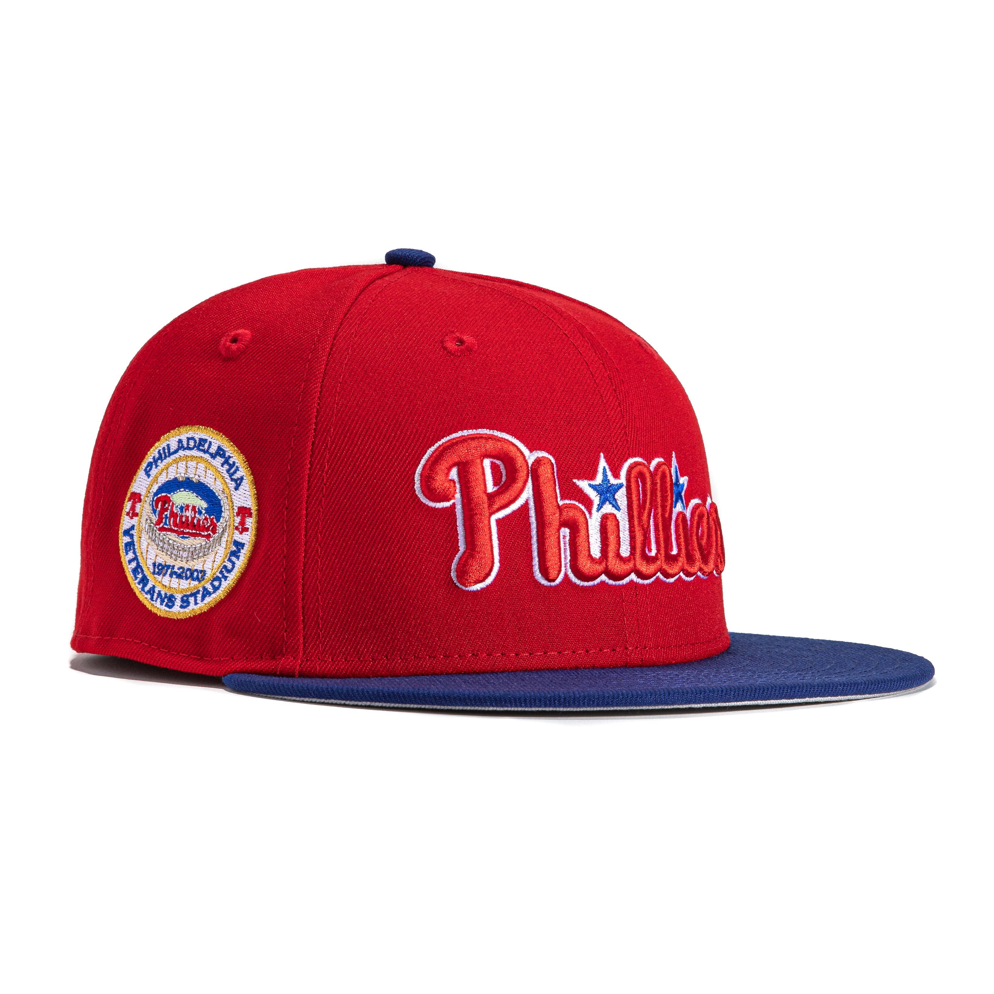 New Era 59Fifty Philadelphia Phillies Veterans Stadium Patch Jersey Hat ...
