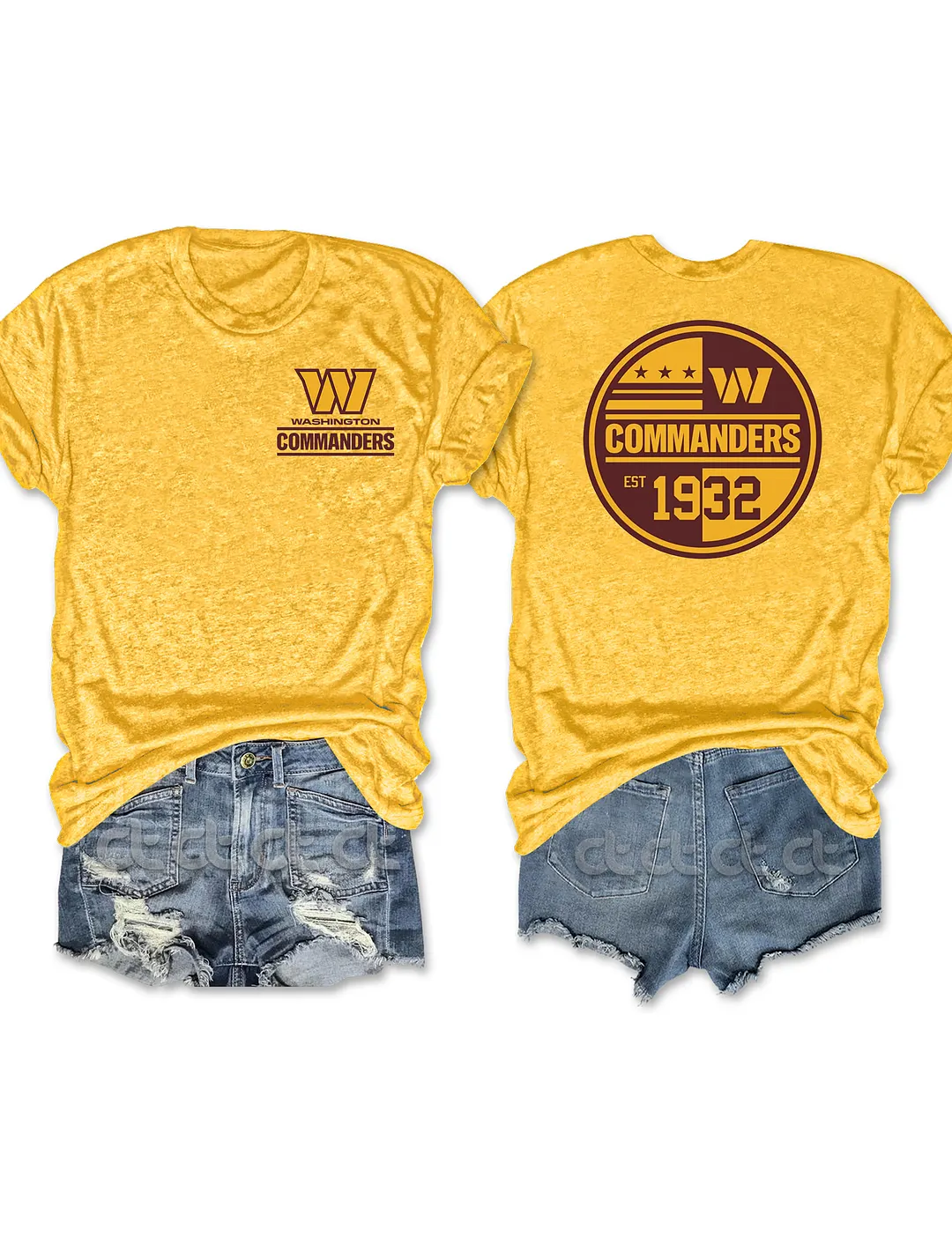 Washington Commanders Football T-Shirt