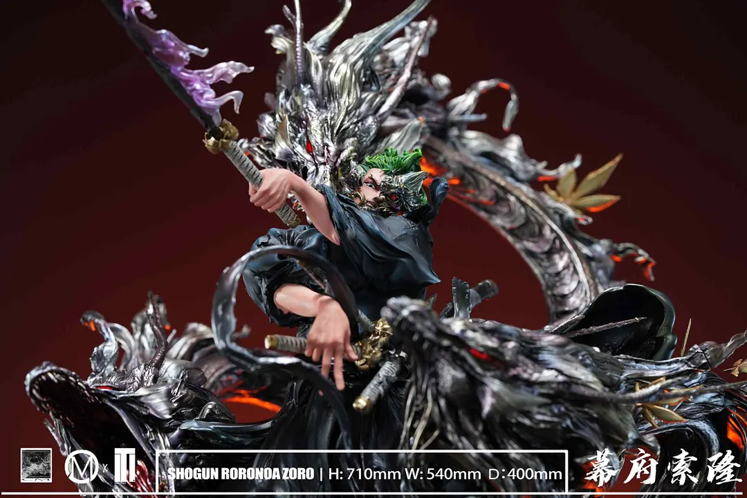 Ghost Face Ver. Roronoa Zoro - ONE PIECE Resin Statue - Iron Curtain Studio