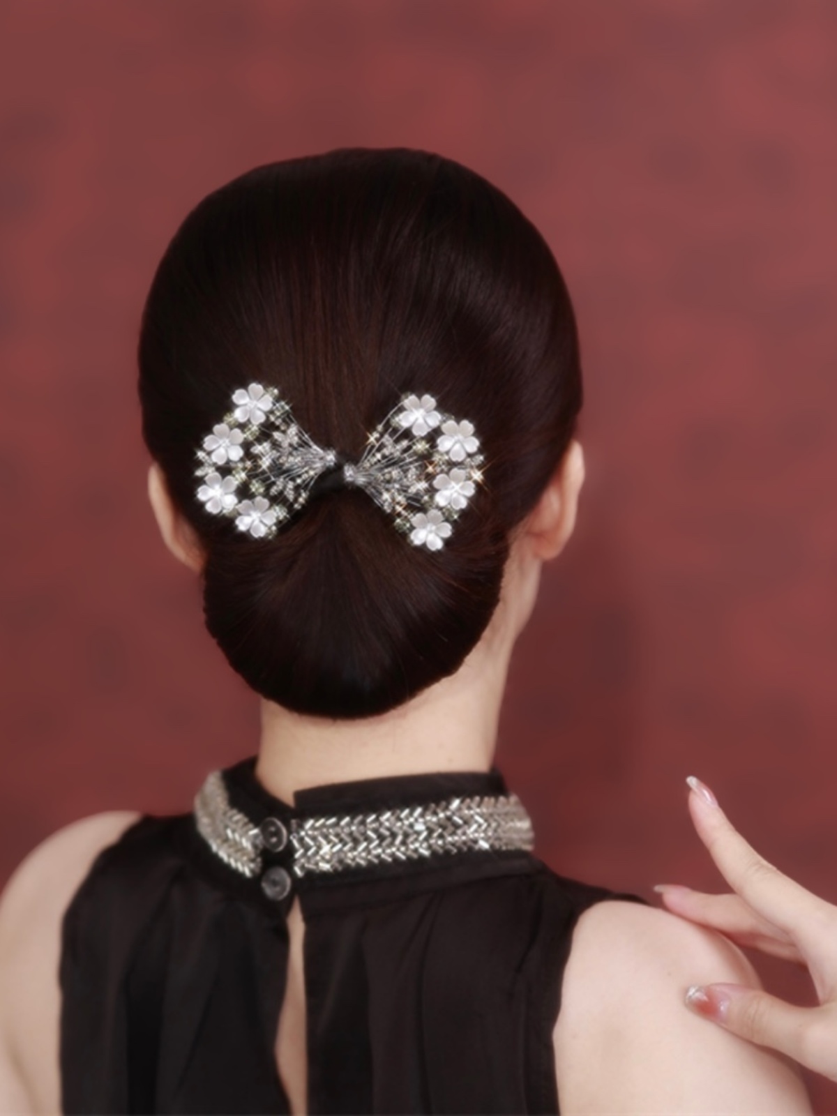 Floral Hair Disk KERENTILA