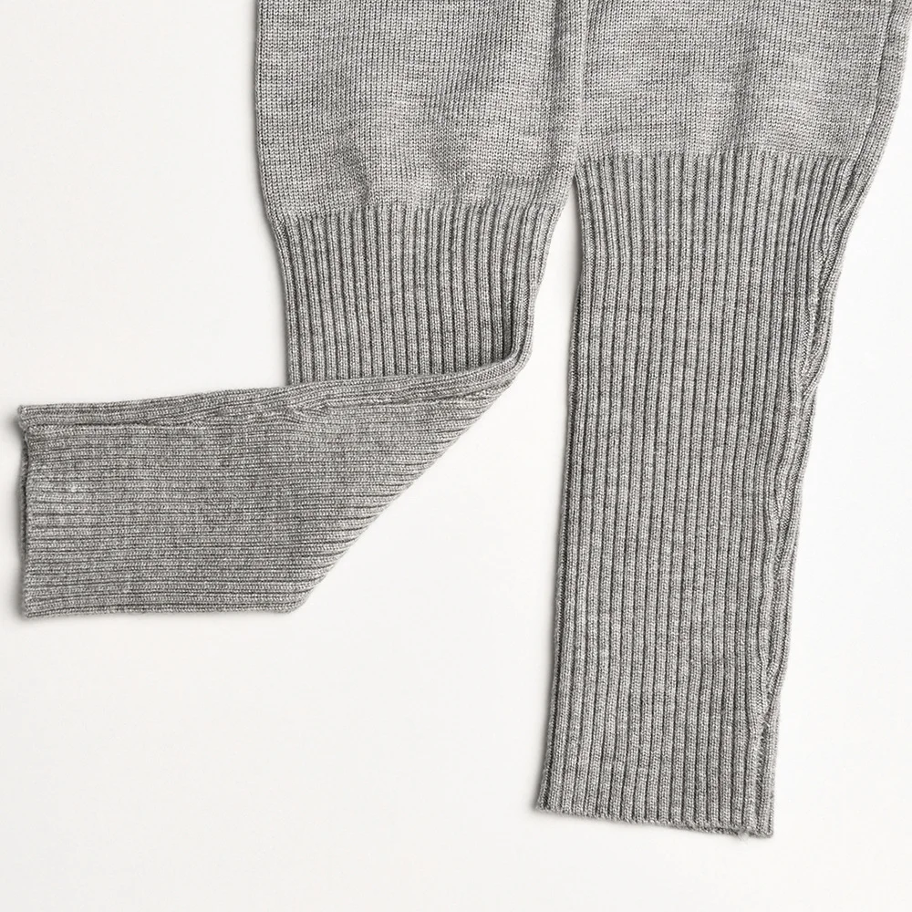 SOLID COLOR RIBBED KNIT ZIP UP HOODIE JOGGERS SET