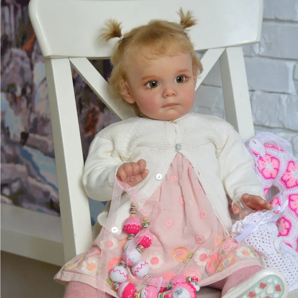 [Children Reborn Gift] 12" Sweet Authentic Reborn Silicone Vinly Doll ...