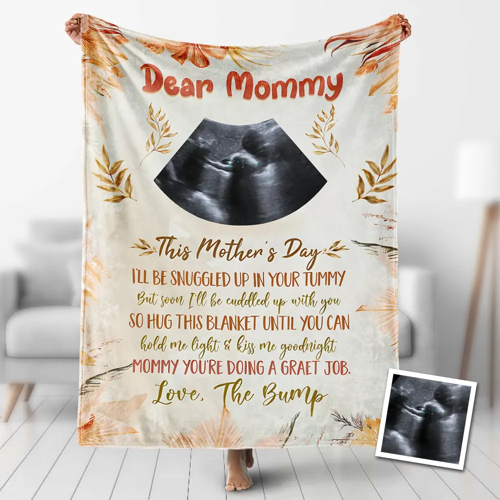 Custom Blankets Personalized Custom Photo For Mom Blanket Gift For ...