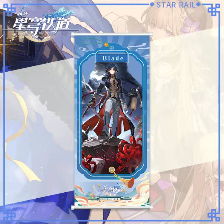 HSR Characters Wall Scroll