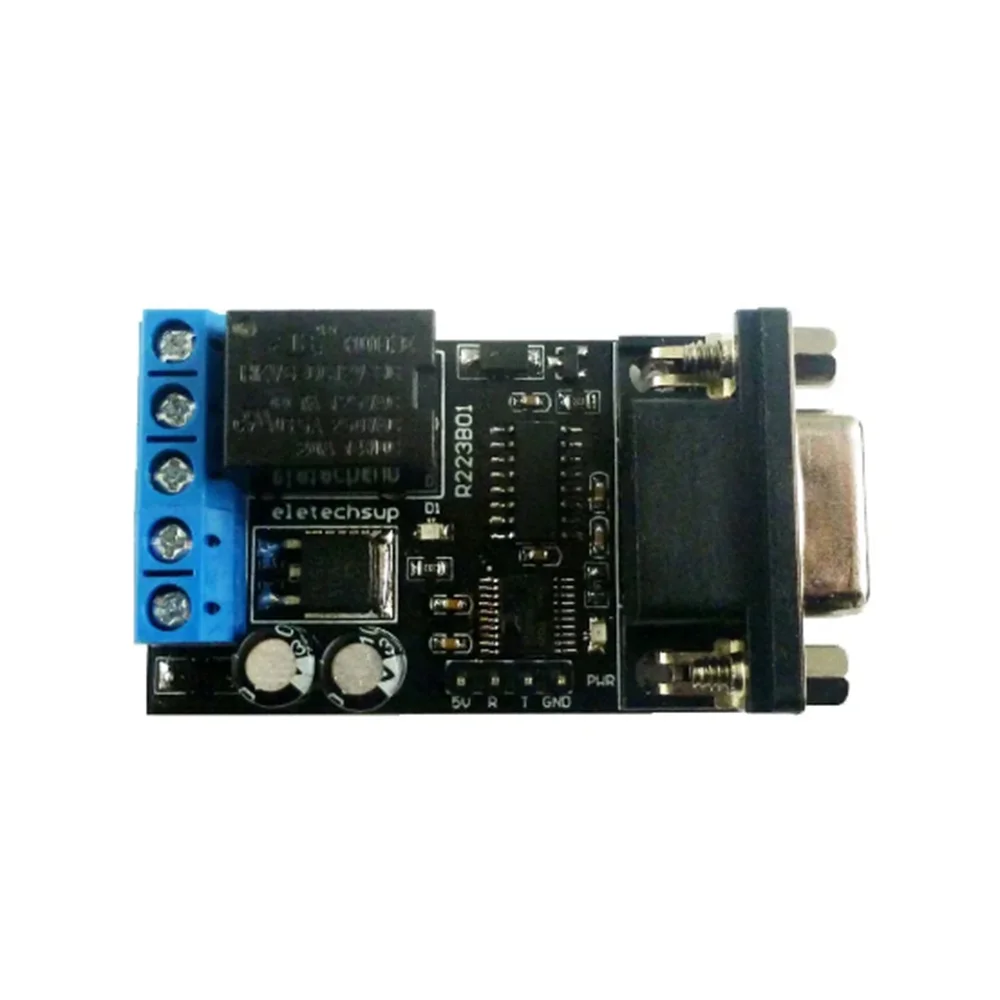 DC 12V PC COM DB9 RS232 Serial Port Delay For ARM MCU UART Remote ...
