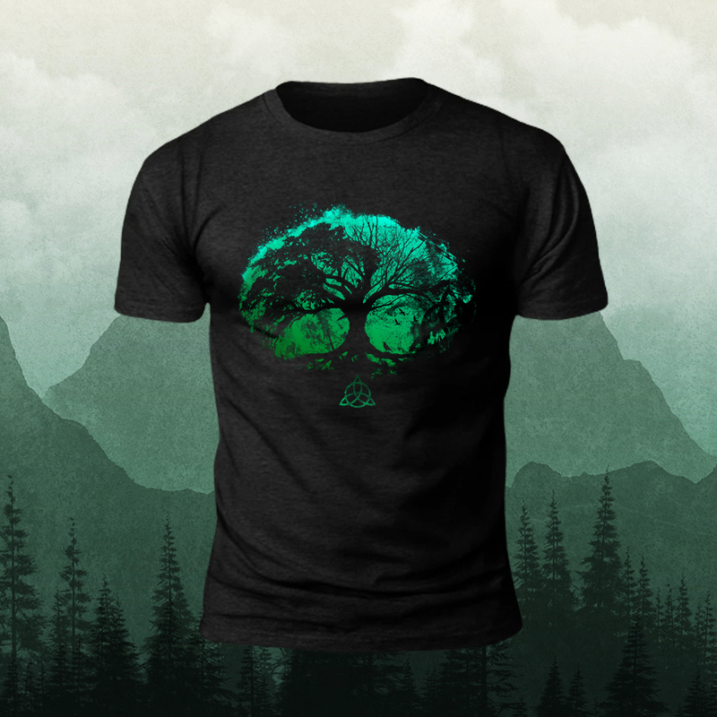 Tree of Life Printed Men's T-shirt