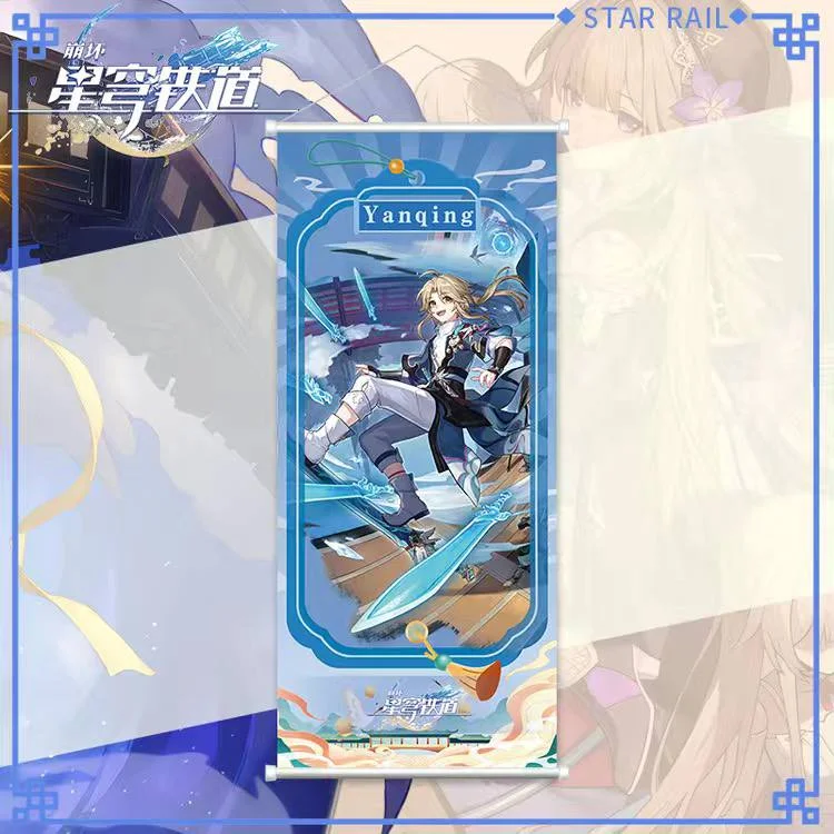 HSR Characters Wall Scroll