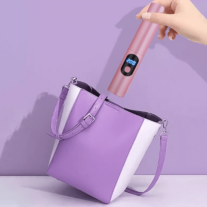 Mini Cordless Hair Straightening Curl Comb