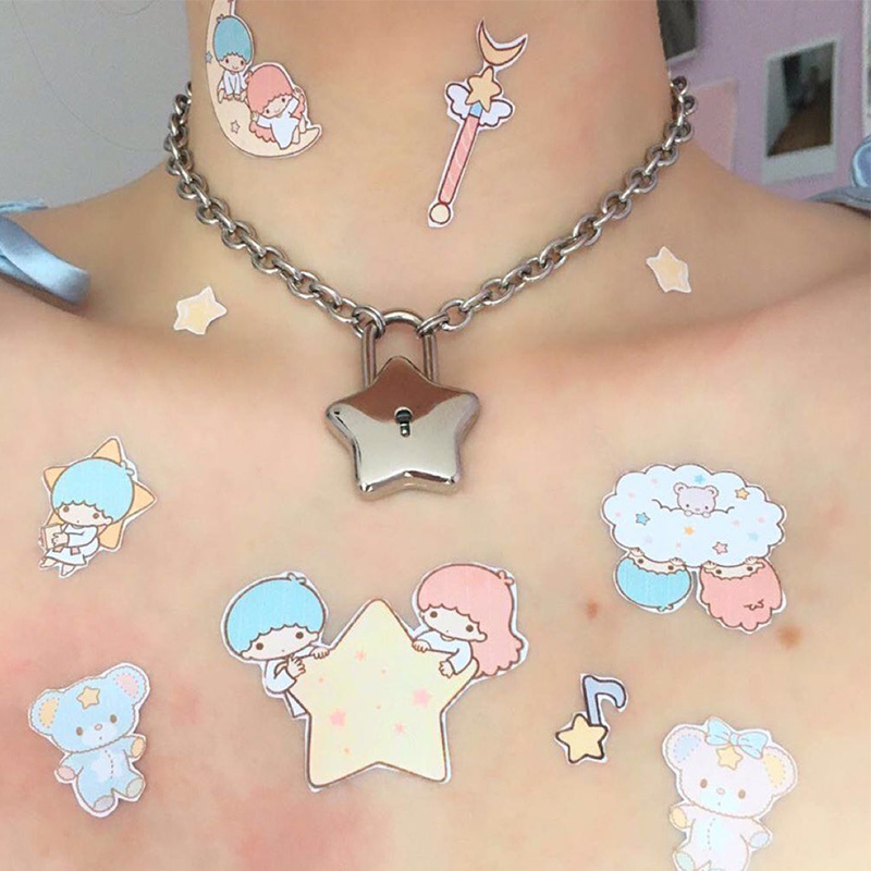 STELLAR LOCK UP CHAIN NECKLACE