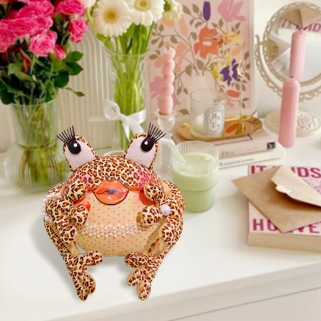Cute Bean Bag Frog—Full Set Of Templates + Detailed Instructions