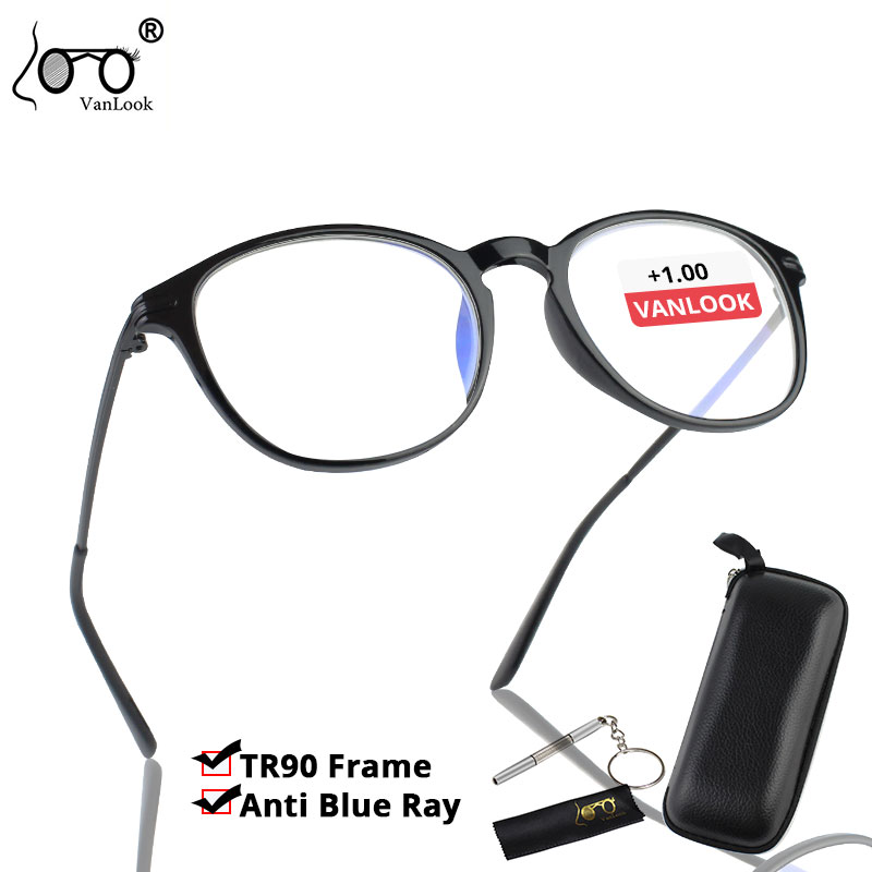 TR90 Women Reading Glasses Men Anti Blue Ray Computer Glasses Screen ...