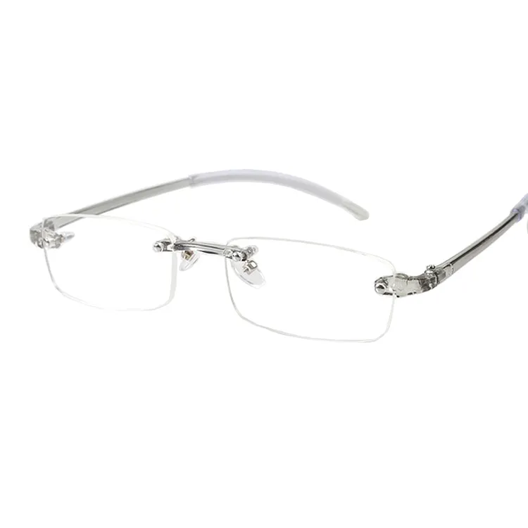 Unisex Reading Glasses Brand Rimless Presbyopia Eyeglasses for Women ...
