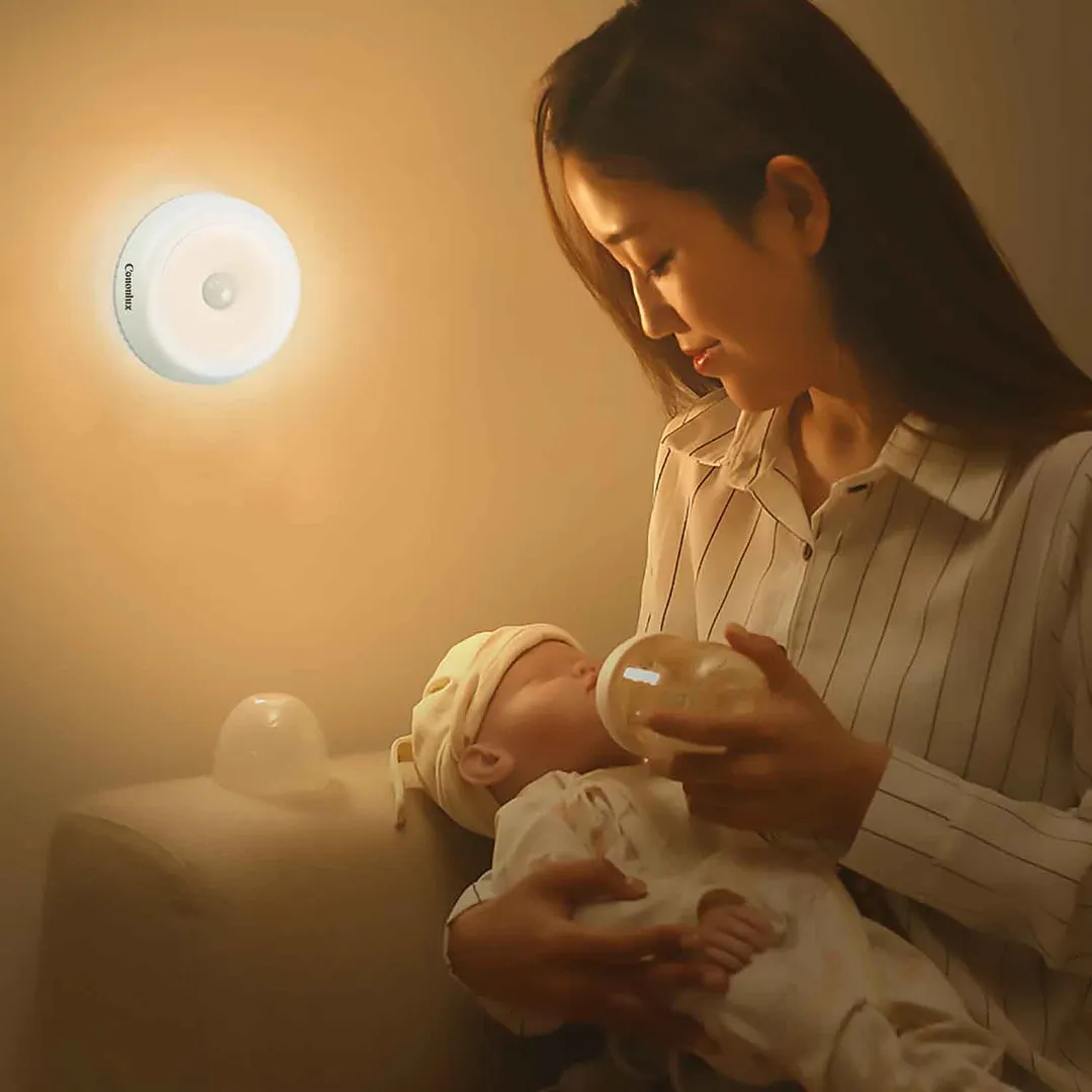 Cononlux Light Bulbs-Rechargeable Motion Sensor Night Light for Baby ...