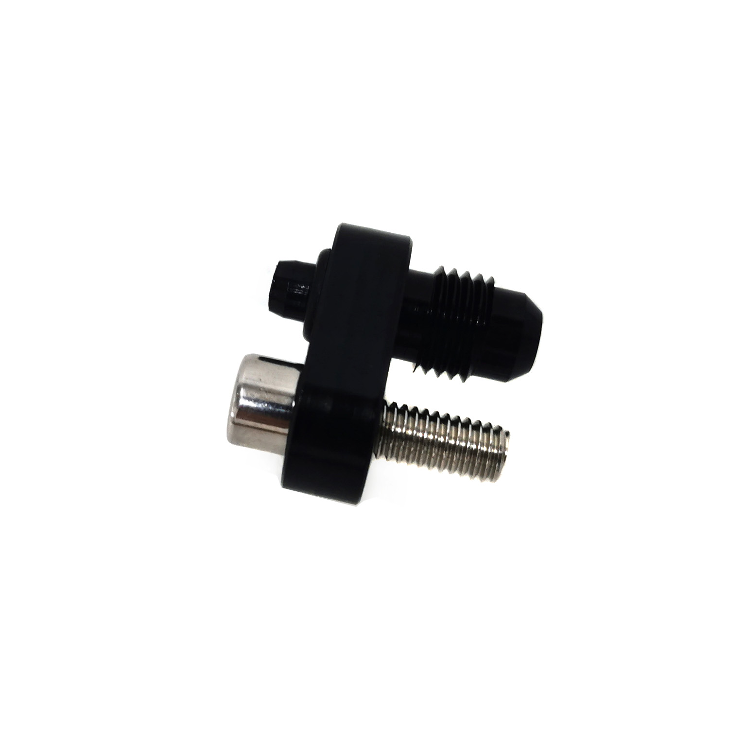 Alloyworks Black 4 AN Steam Vent Fitting LS1 LS6 LS2 LS7 LM7 LQ9 ...