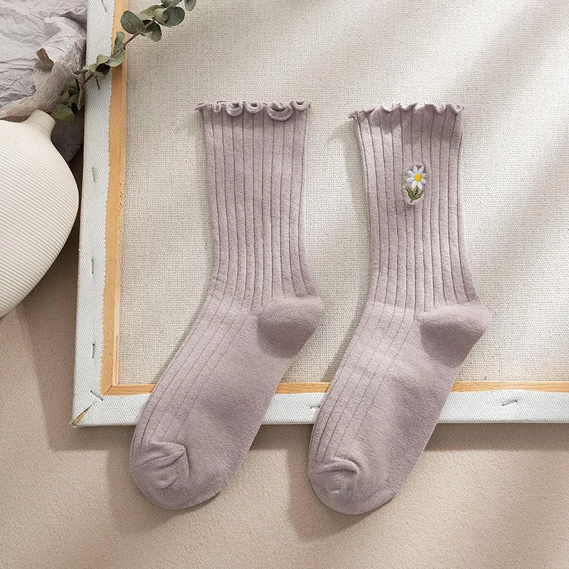 Cute Middle Tube Socks