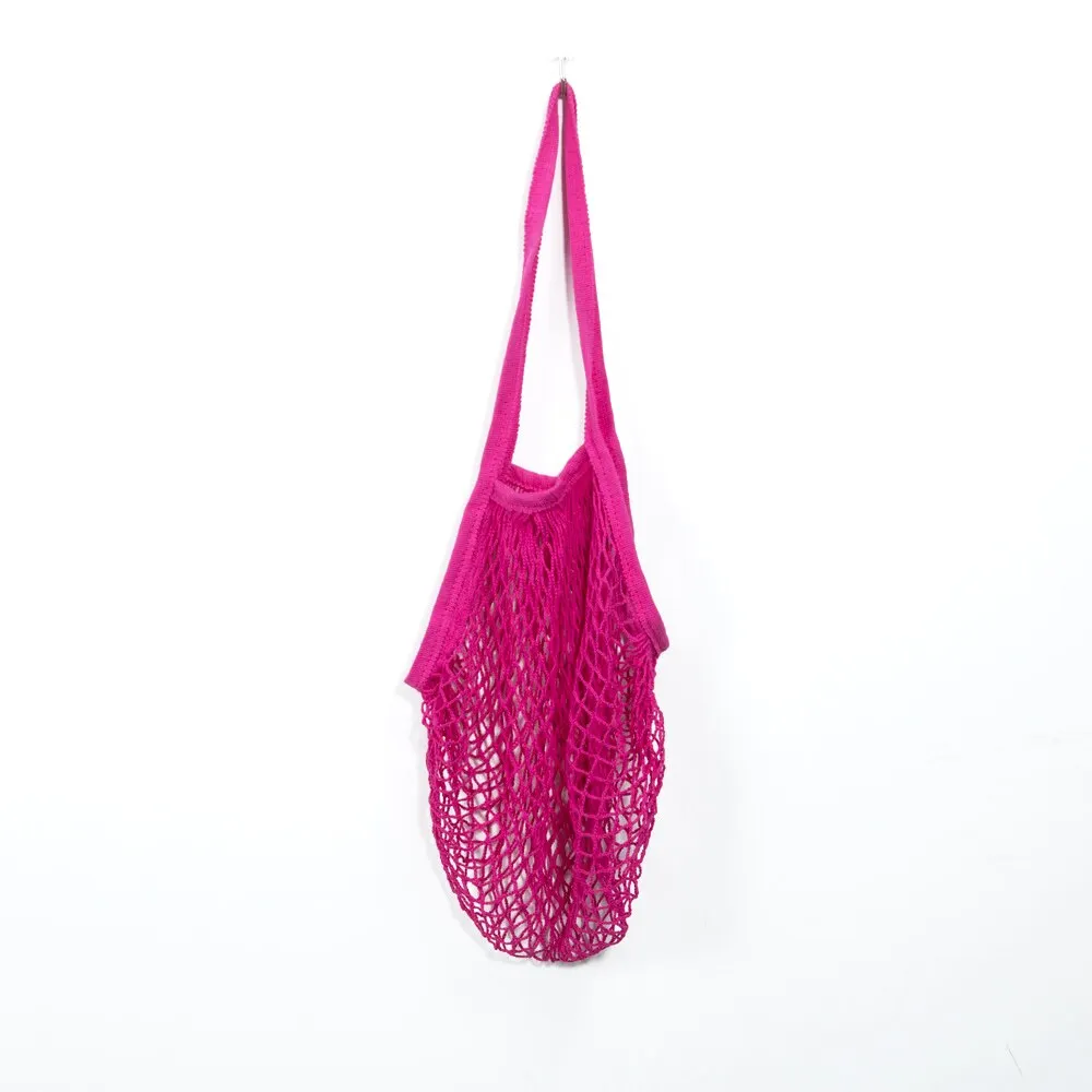 Nigikala Mesh Shopping Bag Reusable String Fruit Storage Handbag Totes ...