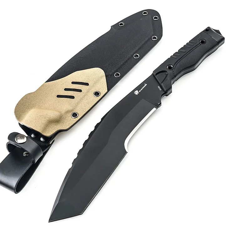 Jungle Scout 8.1-Inch DC53 Steel Kukri Machete Fixed Blade Knife with ...
