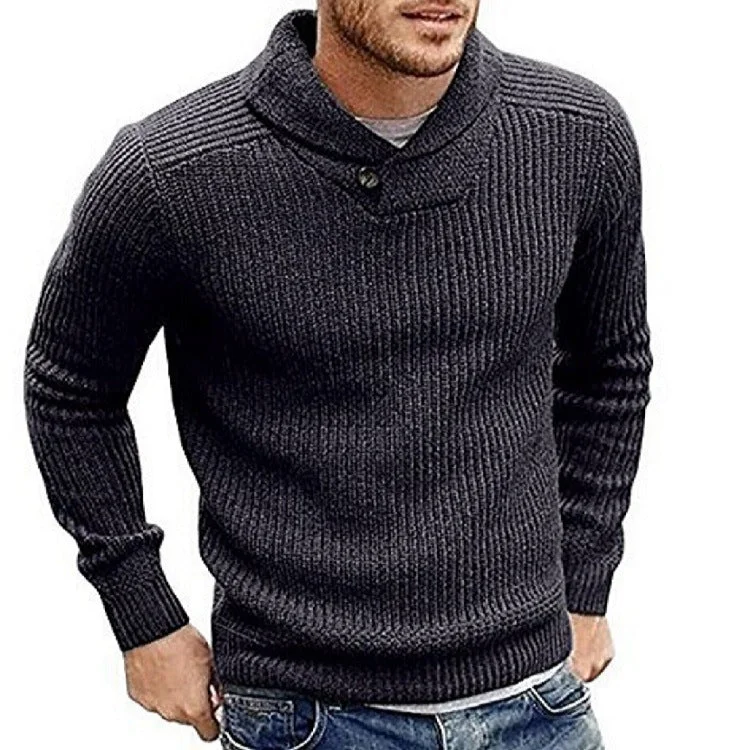 solid color pullover knitwear