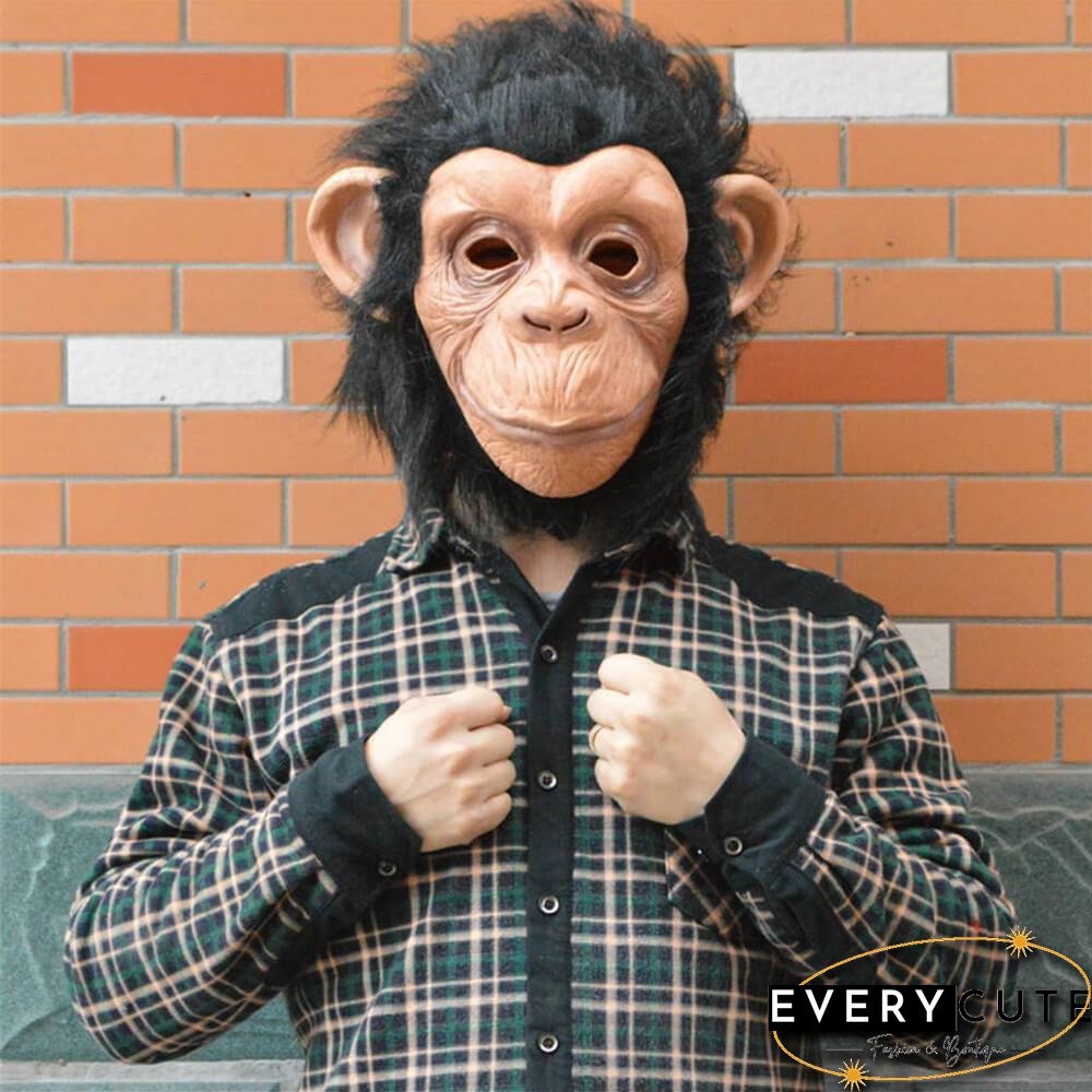 Halloween Monkey Mask Chimp Mask