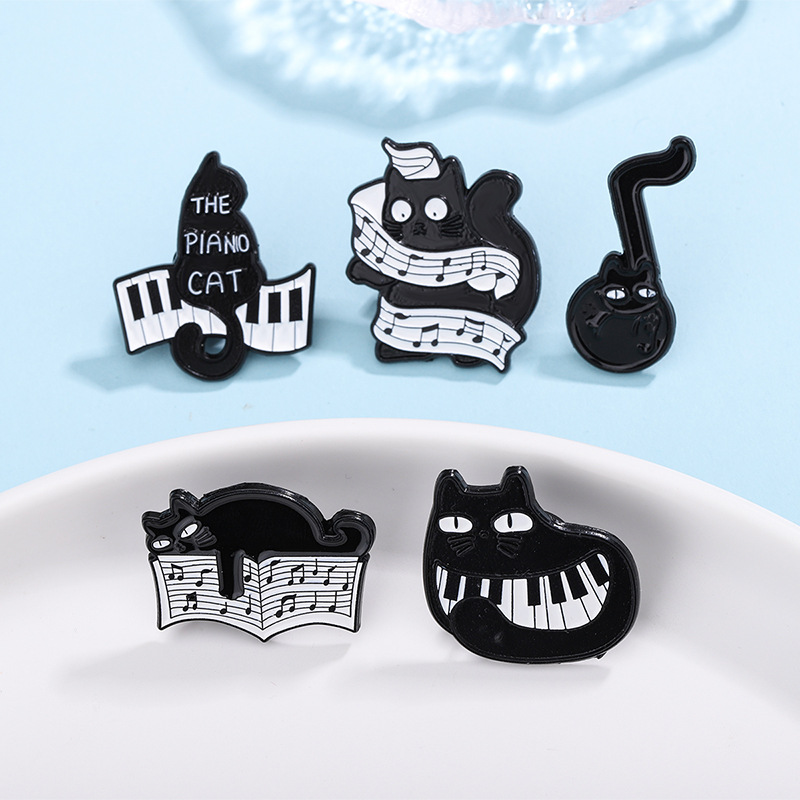 Creative Animal Cat Lepu Piano Key Pins