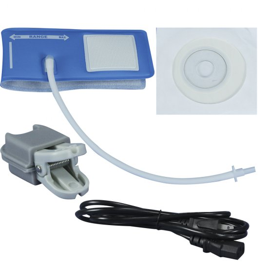 Patient Monitor Veterinary NIBP SPO2 ECG TEMP RESP PR Vital Signs ICU ...