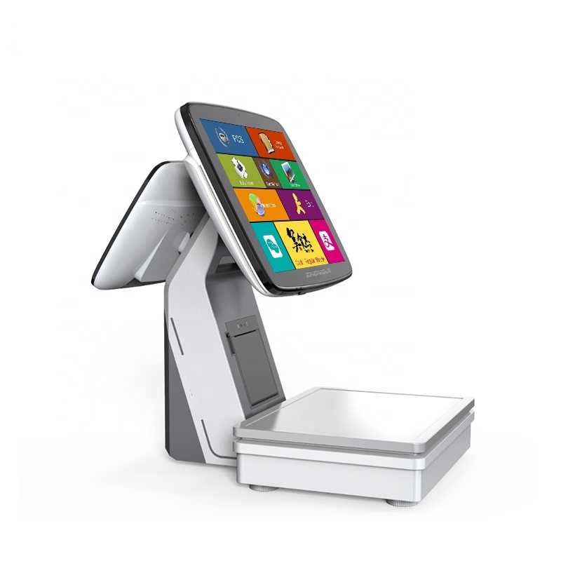 RFID Pos System Retail Label Scale with Thermal Printer For Supermarket ...
